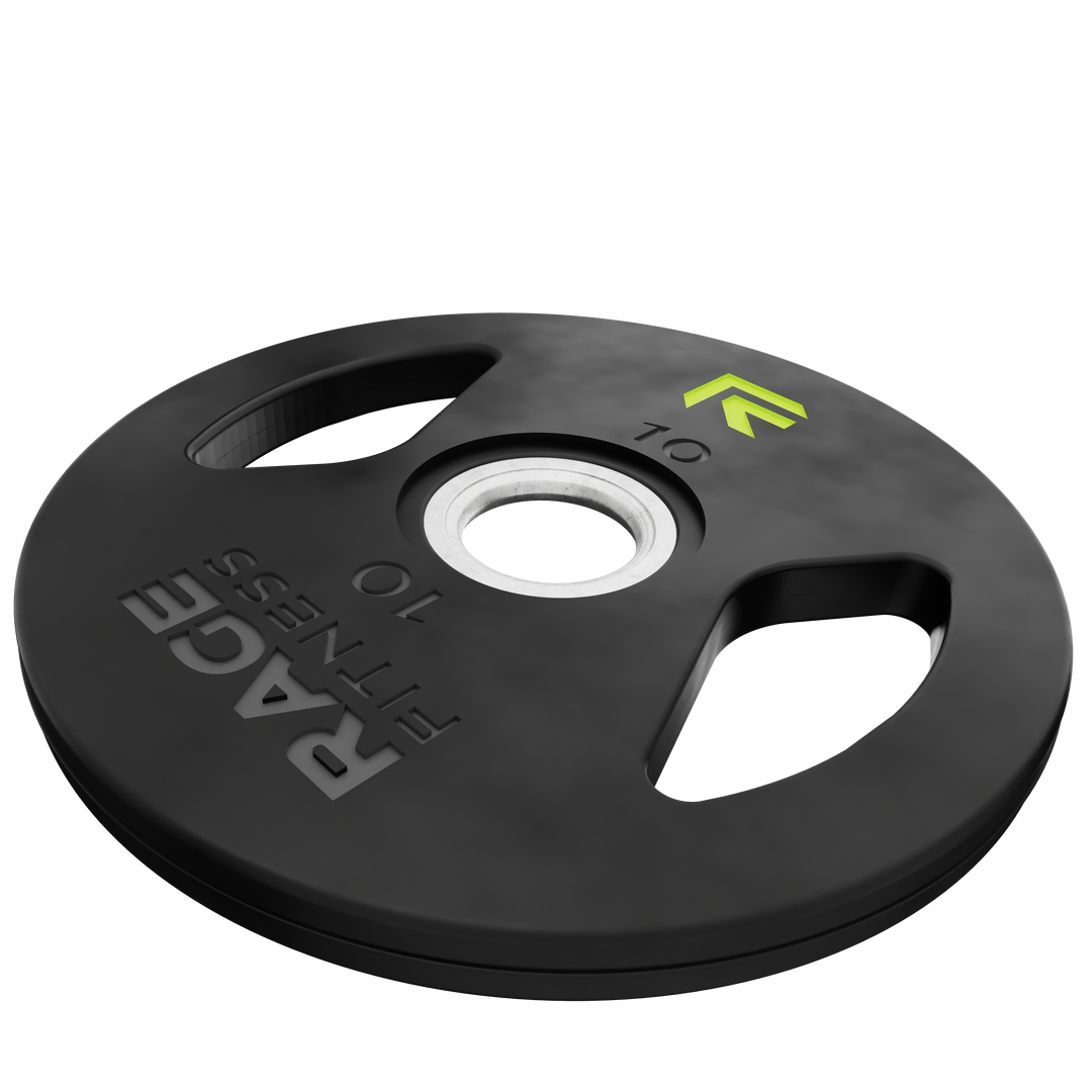Rage Fitness Rubber Coated Plates - Shop Now