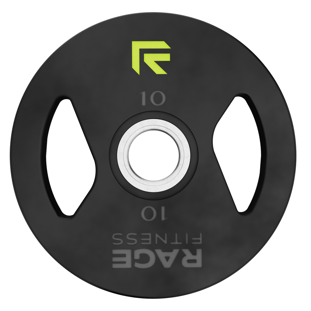 Rage Fitness Rubber Coated Plates - Shop Now