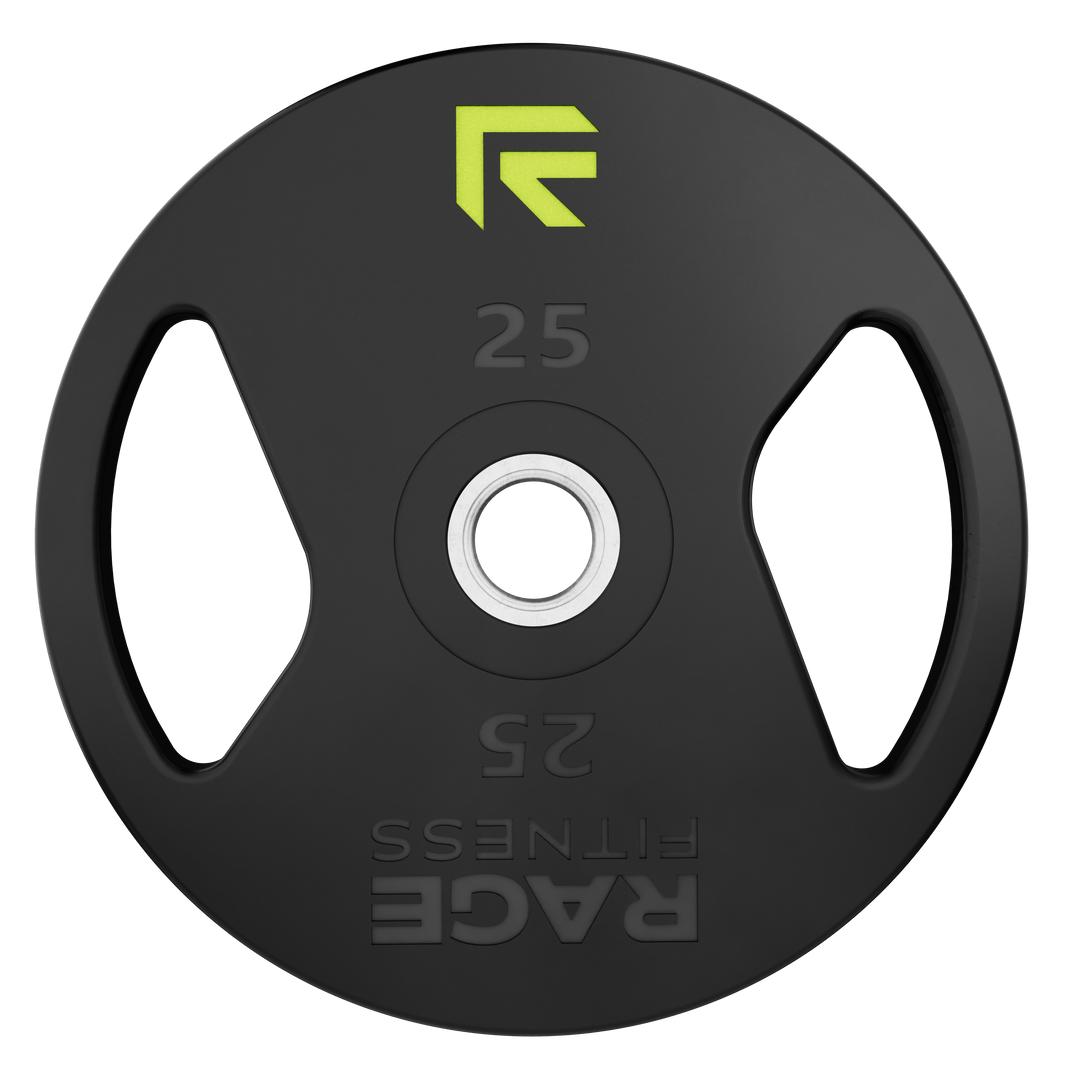 Rage Fitness Rubber Coated Plates - Shop Now